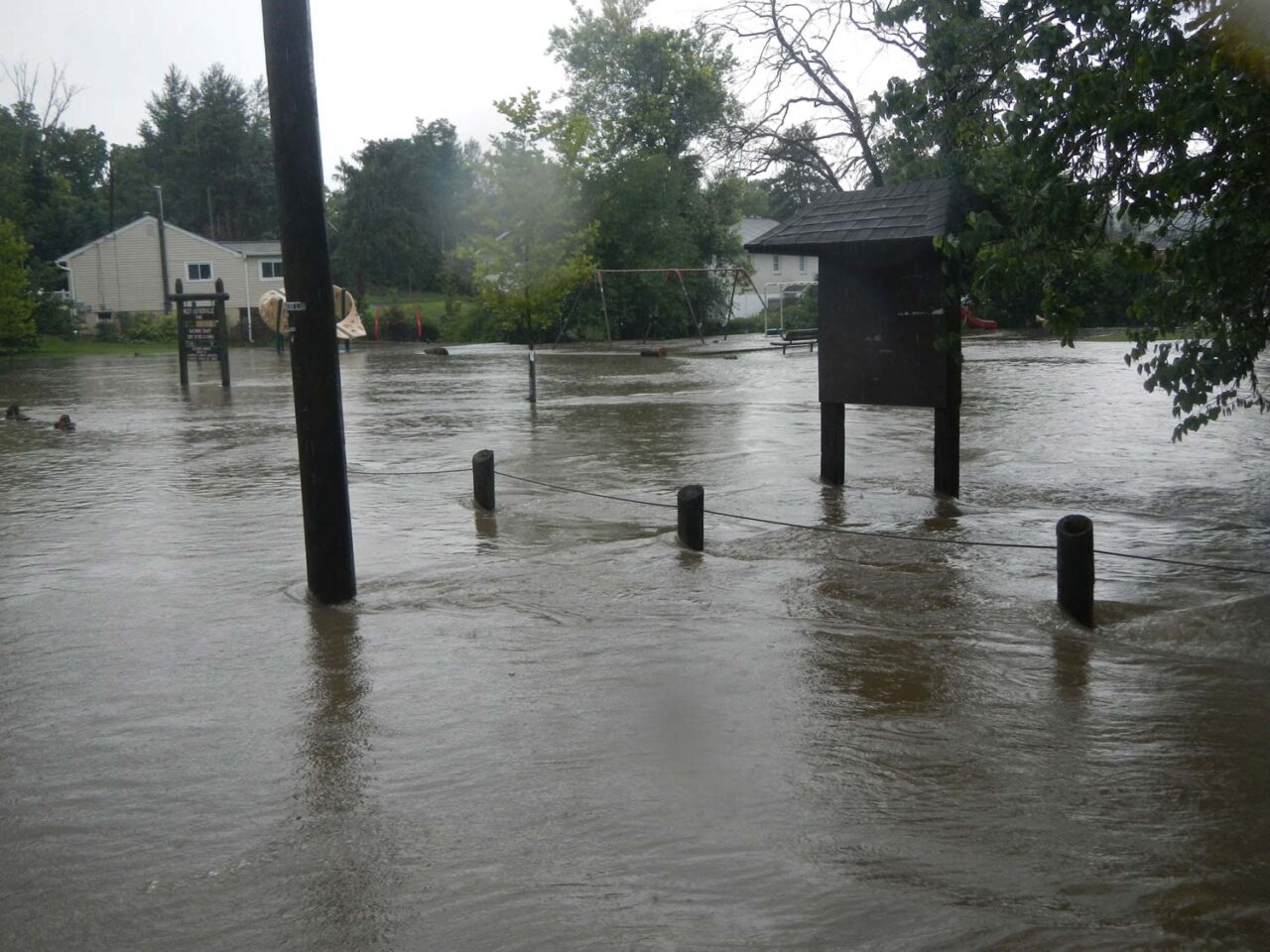 UPDATE on Flooding at Seminary Avenue and Greenspring Drive. The ...